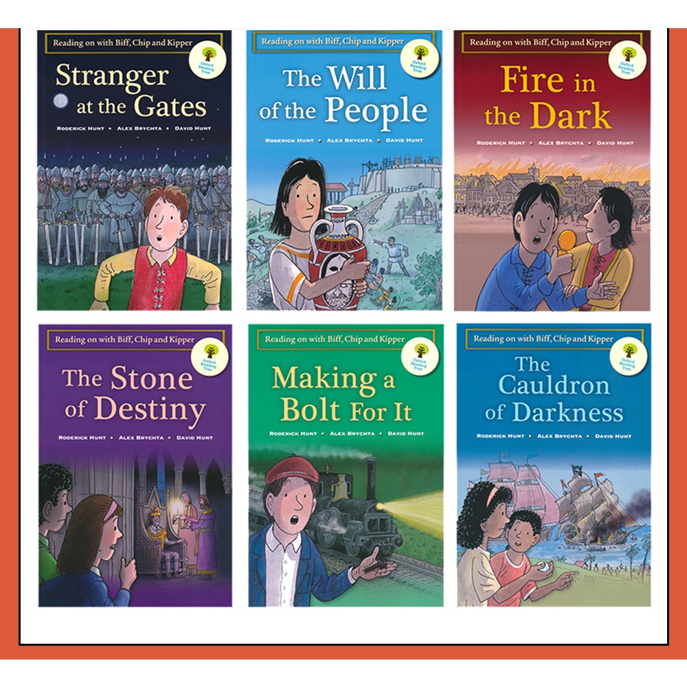 18Books/set Oxford Reading Tree Level 10-12 English Graded Reading Book ...