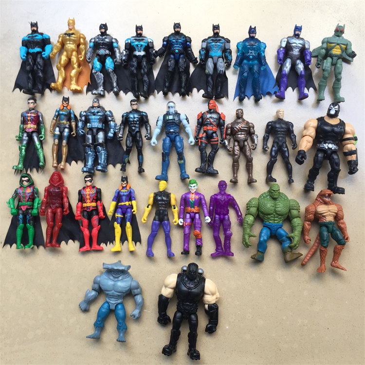 DC Batman 12.5cm Action Figure Justice League Joker Bain Batgirl ...
