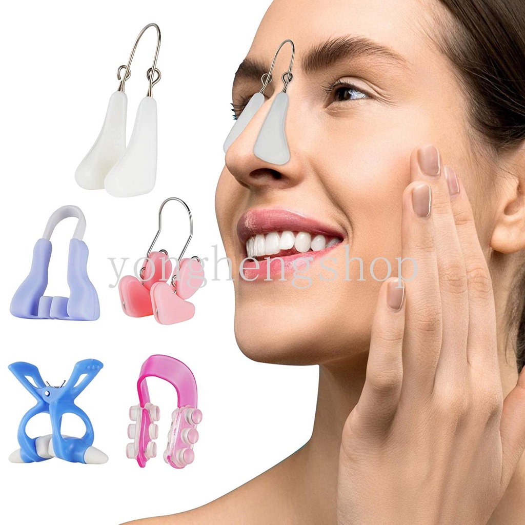 Soft Silicone Nose Shaper Nose Up Lifting Shaping Facial Corrector Nose ...