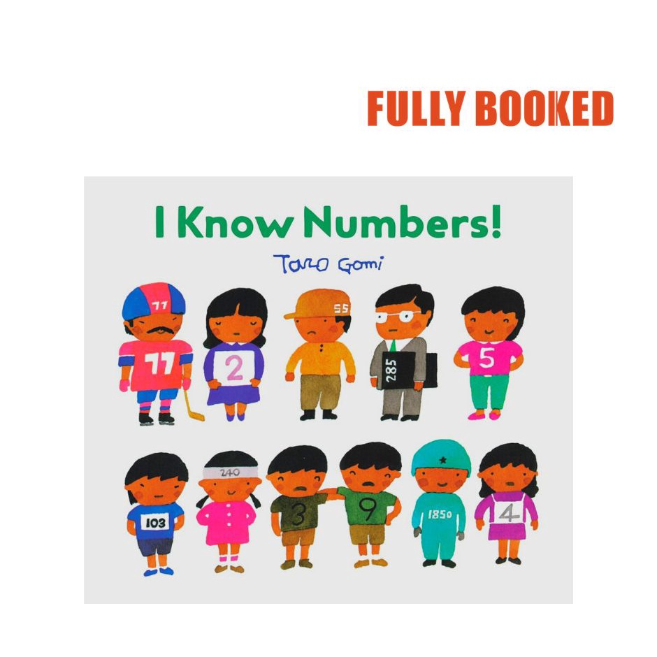 I Know Numbers! (Hardcover) by Taro Gomi | Shopee Philippines