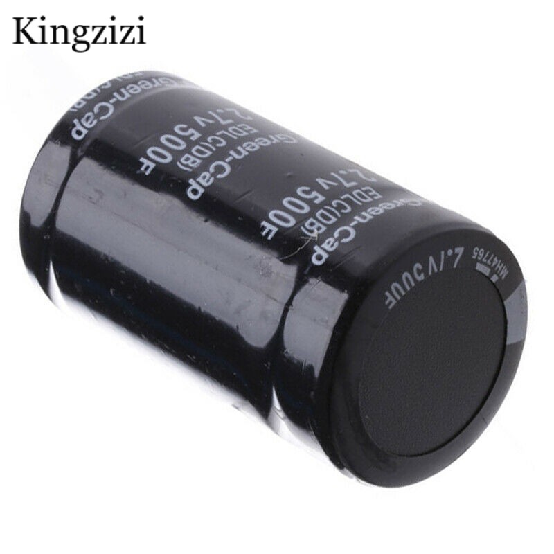 Super Farad Capacitor 2.7V 500F 60*35mm Vehicle Rectifier Low ESR Capacitor Ultracapacitor ...