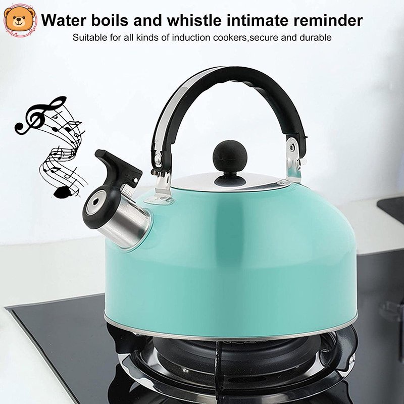 3L Stainless Steel Whistling Tea Kettle Food Grade Tea Pot For Make Tea ...