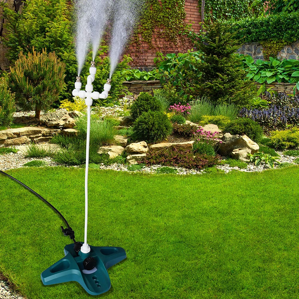 Misting System 3 Adjustable Head Flexible Outdoor Patio Mister for ...