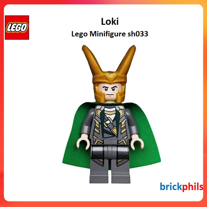 Lego Minifigure sh033 Loki | Shopee Philippines