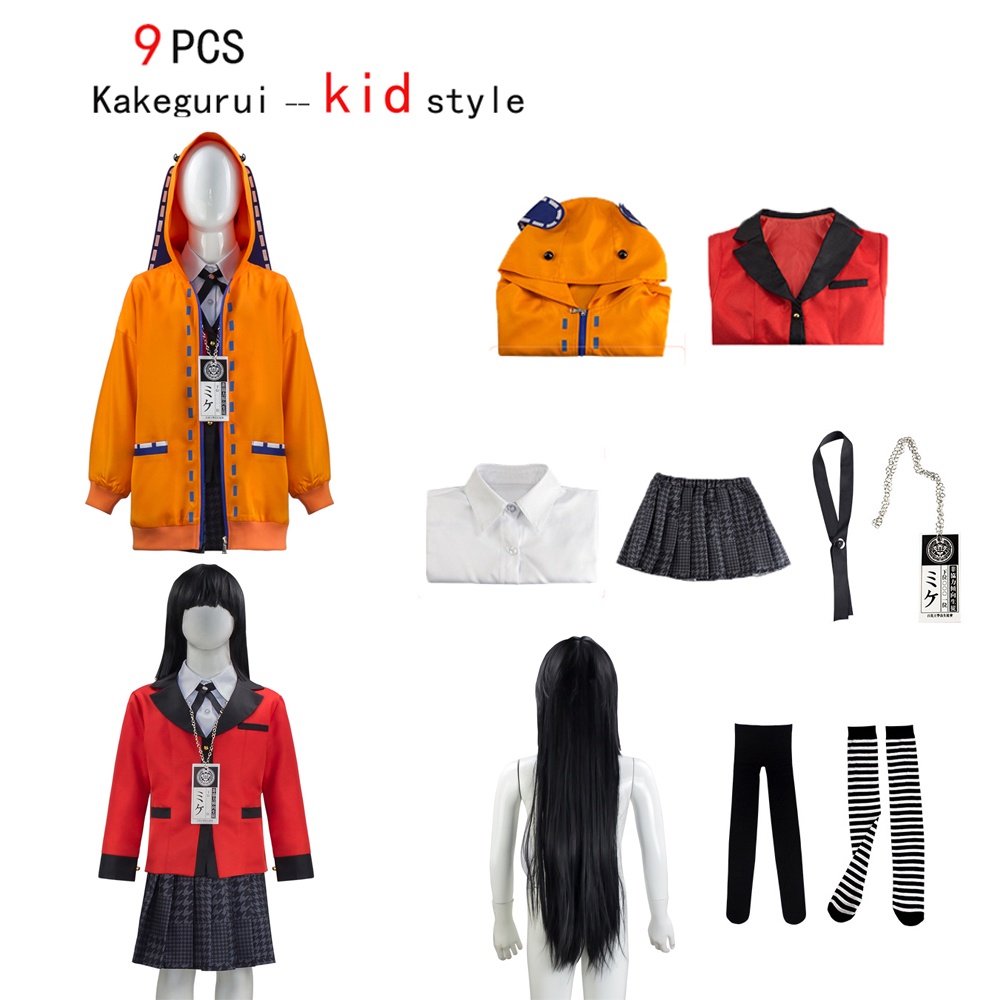 New anime for children Kakegurui cosplay Halloween Jabami Yumeko ...