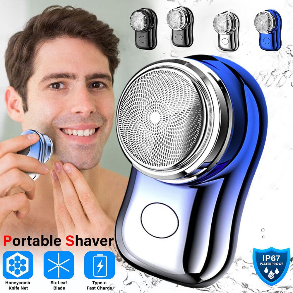 Mini Electric Shaver USB Charging Shaver Travel Portable Waterproof ...