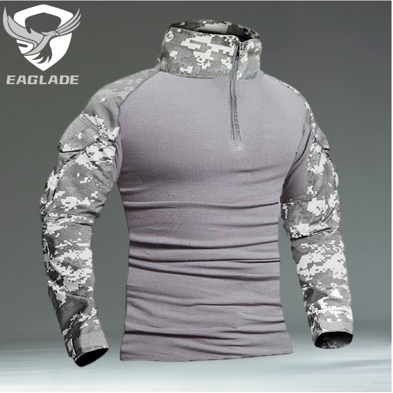 EAGLADE Tactical Frog Long Shirt YDJX-G2-LT In ACU Stretchable | Shopee ...