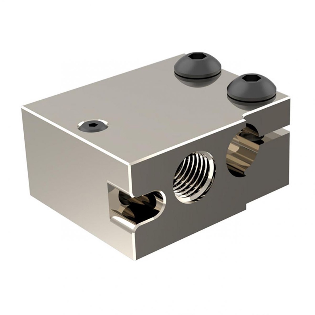 High Temperature Volcano Hotend Copper Nickel Plated Heater Block Fit ...