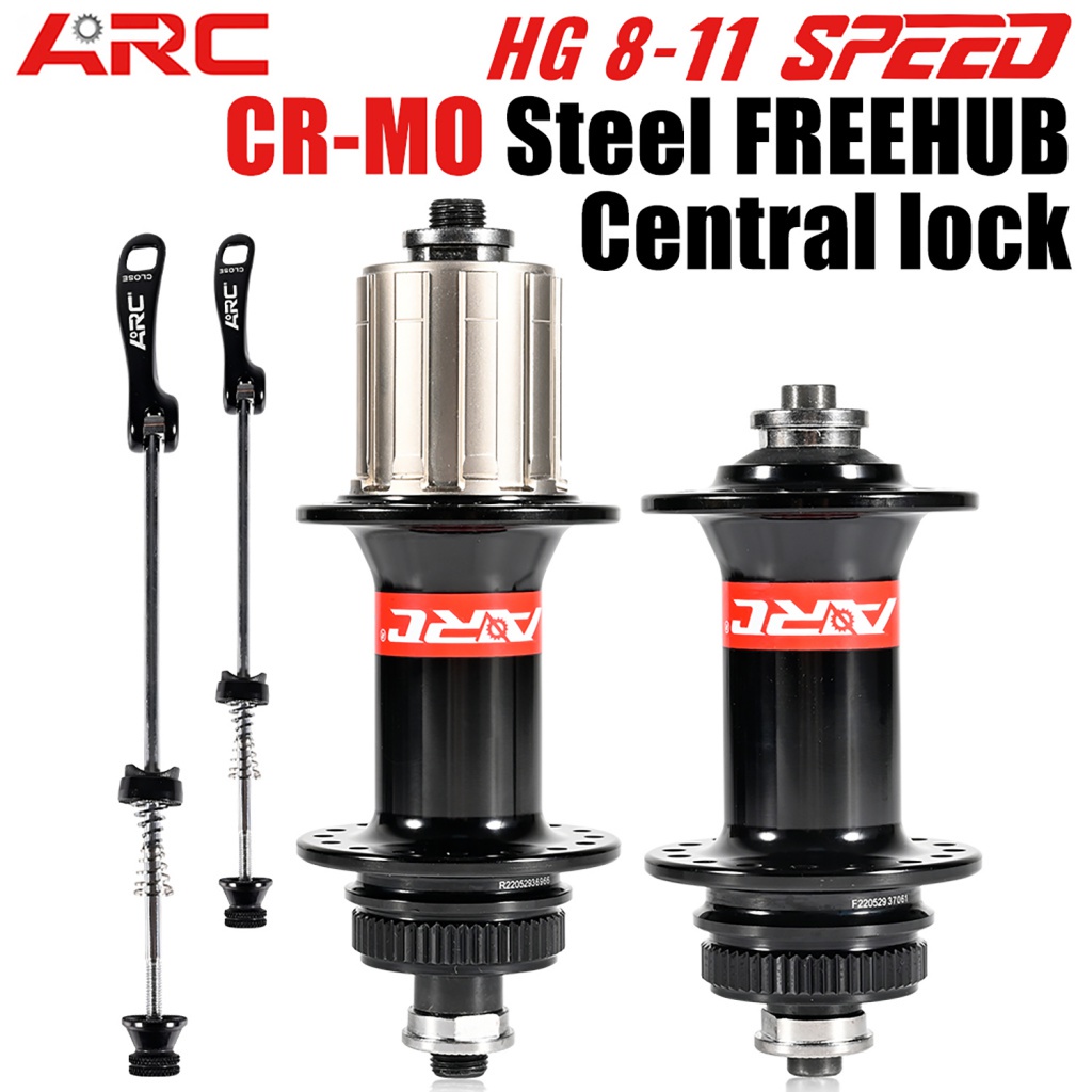 ARC Mountain Bike Hub Central Lock Disc Brake Hub CR-MO Stainless Steel ...