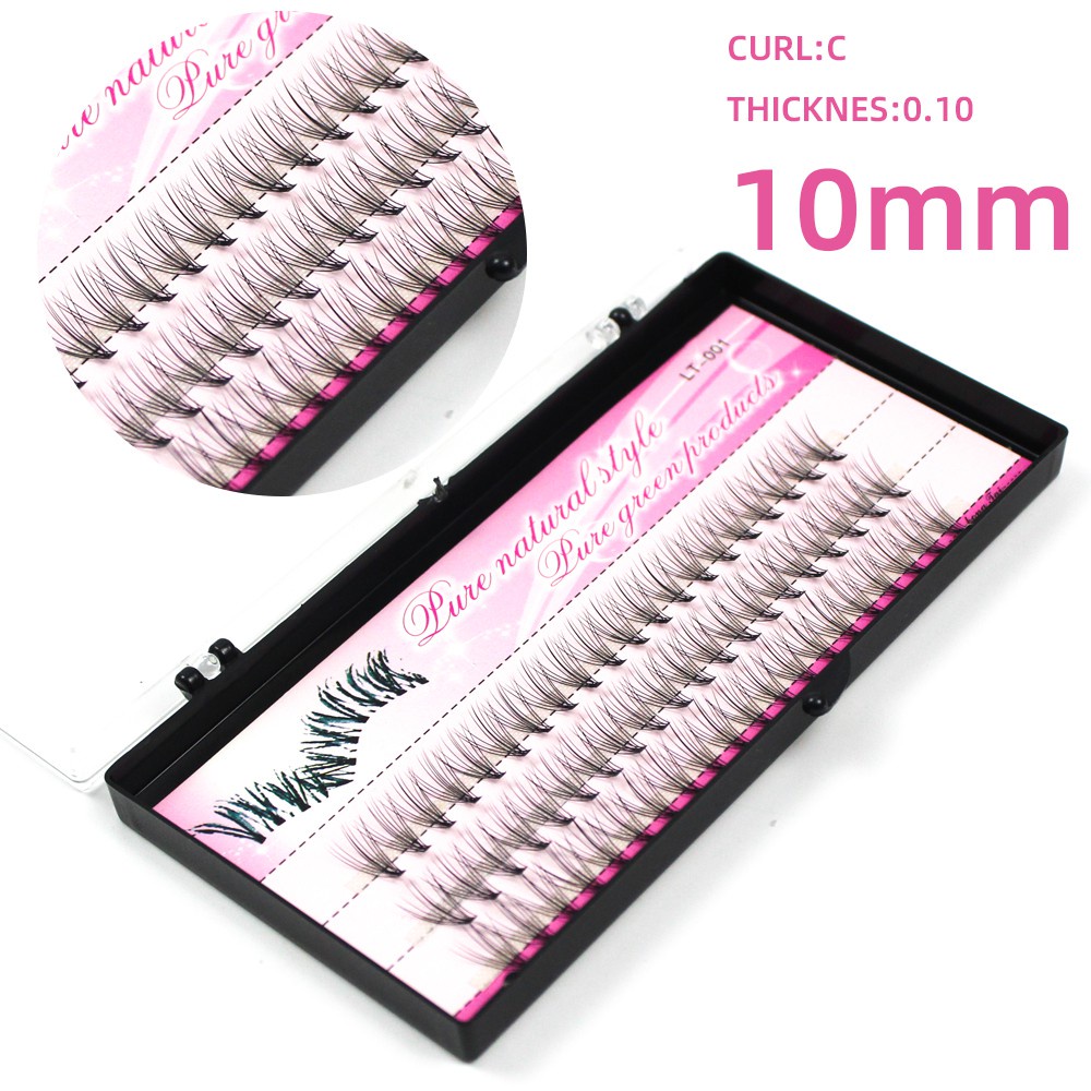 10D 20D C Curl Lash DIY Grafting False Eyelashes Natural Eyelash ...