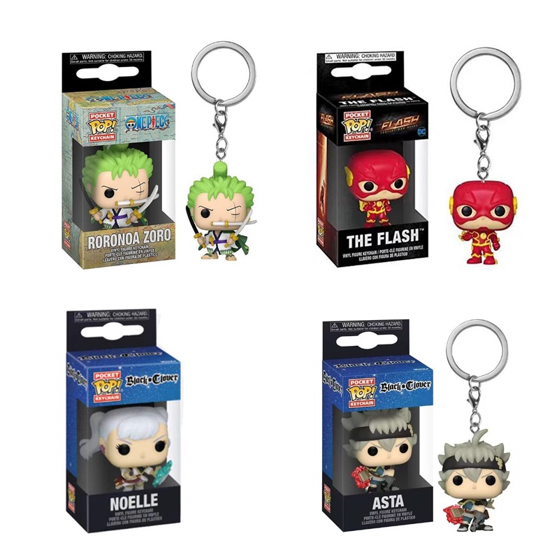 Anime Pirate Zoro Doll Keychain The Flash Action Figures ASTA NOELLE ...