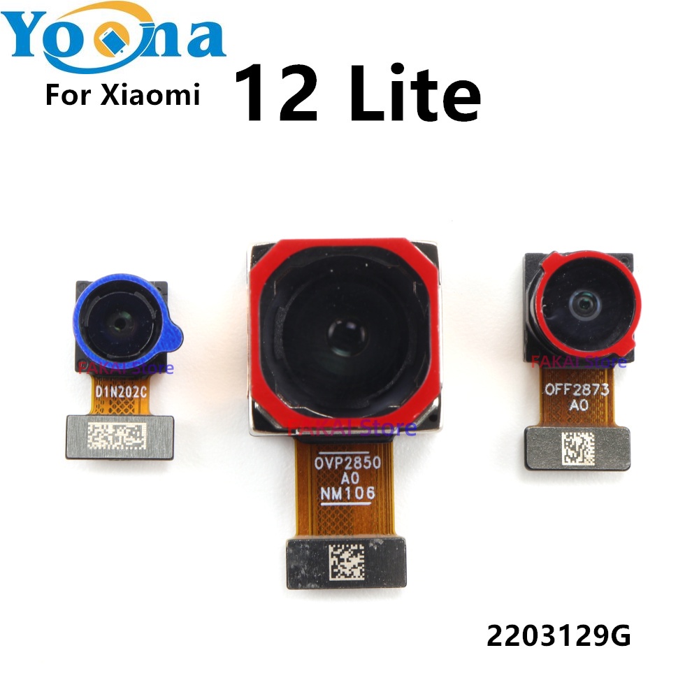 Original Big Main Rear Back Camera For Xiaomi 12 Lite 2203129G Small ...