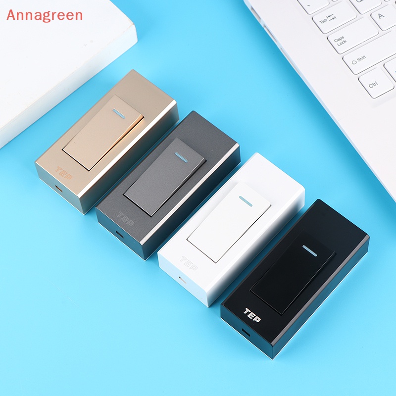 Annag 1Pc 1 Gang 2 Way Surface Mount Switch Wire Hanging Installation ...