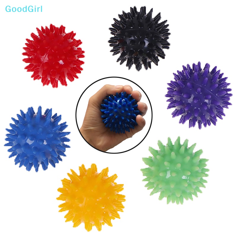 GoodGirl Full Body Spiky Massage Ball Hard Stress Ball 6cm For Fitness ...