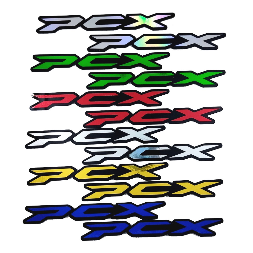 2pcs PCX EMBLEM PCX LOGO 3D PCX Motorcycle EMBLEM Accessories PCX ...