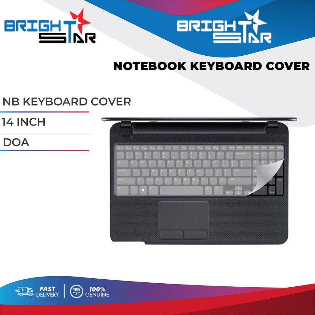 NOTEBOOK KEYBOARD COVER - 14 INCH / 15 INCH | Shopee Philippines