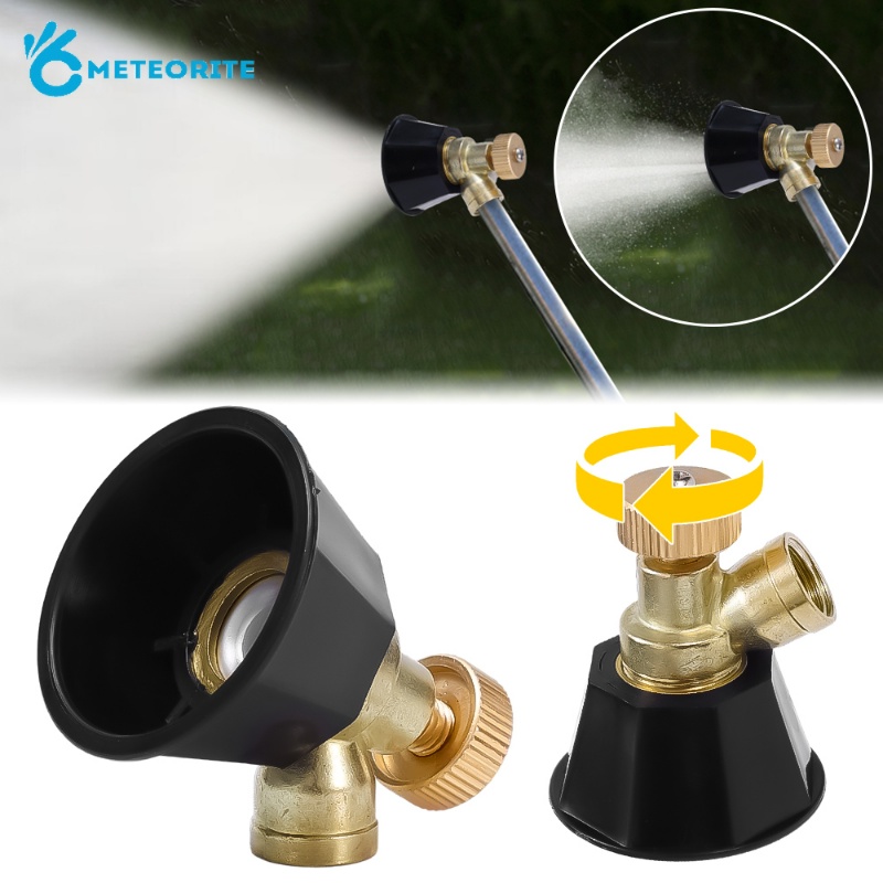 1Pc High Pressure Air Vortex Watering Sprinkler/ Garden Black Cyclone ...