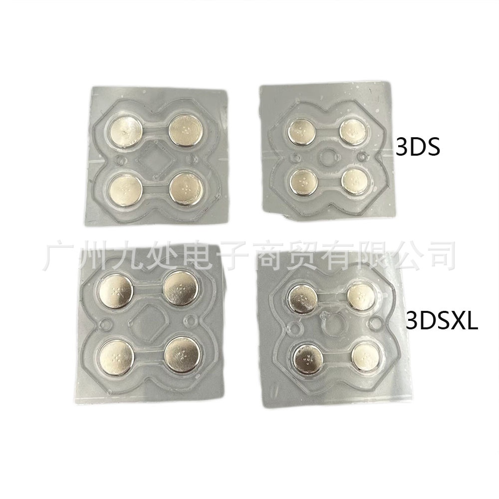 3ds 3DSLL/XL Original Universal Repair Parts Button Stickers Metal ...