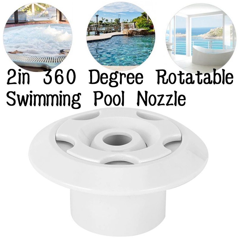 Rotatable Swimming Pool SPA Jet Massage Nozzle Wall Return Fitting ...