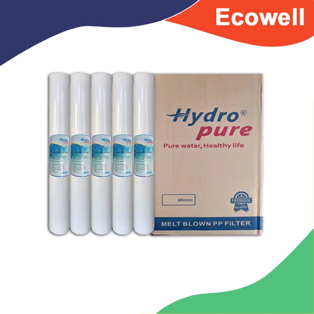 Hydropure Sediment Filter 20 Inches Slim 1、5、10、20Micron High Quality ...