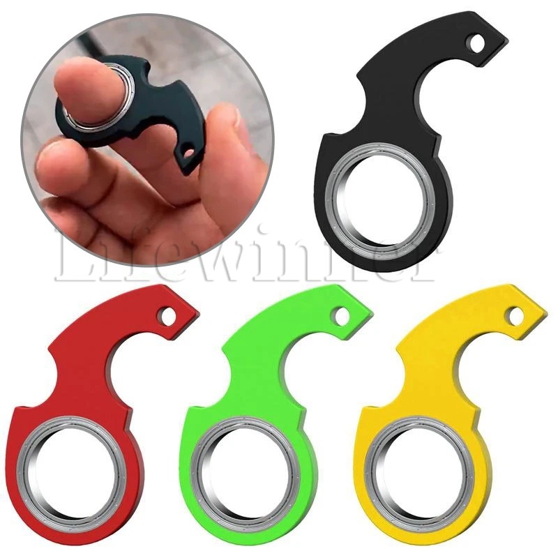 Creative Hand Spinner Finger Spinner Keychain Anti-Anxiety Toy Bottle ...