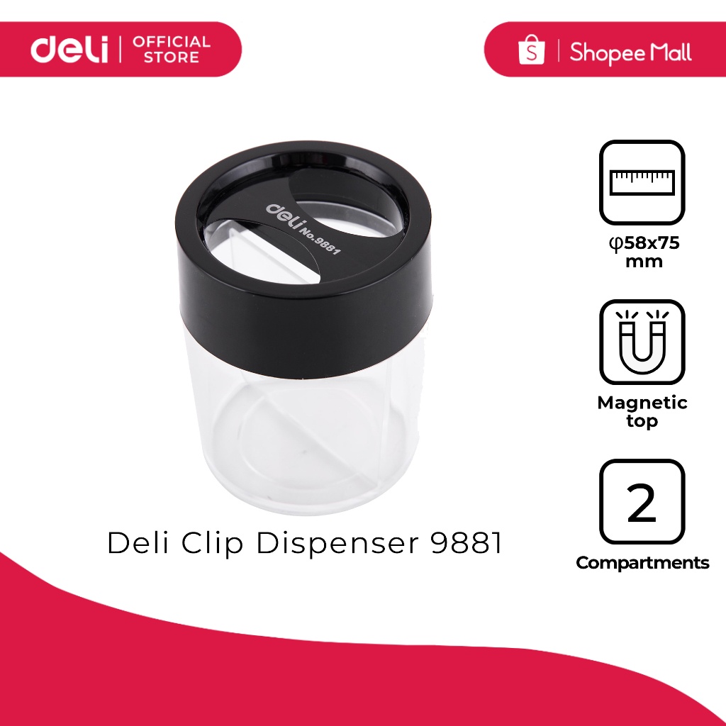 Deli 9881 Clip Dispenser | Shopee Philippines