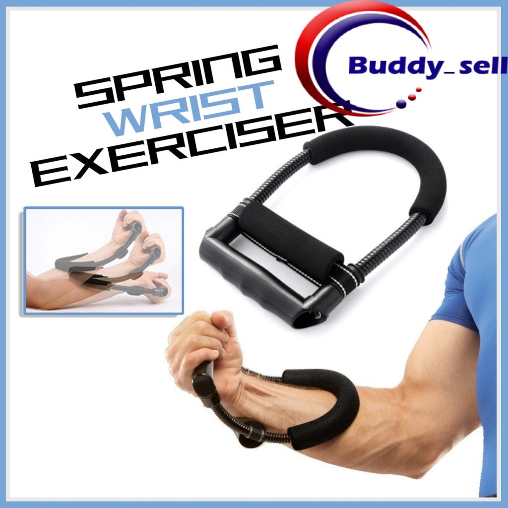 Spring Wrist Hand Forearm Gripper Strength Spring Exerciser Training ...