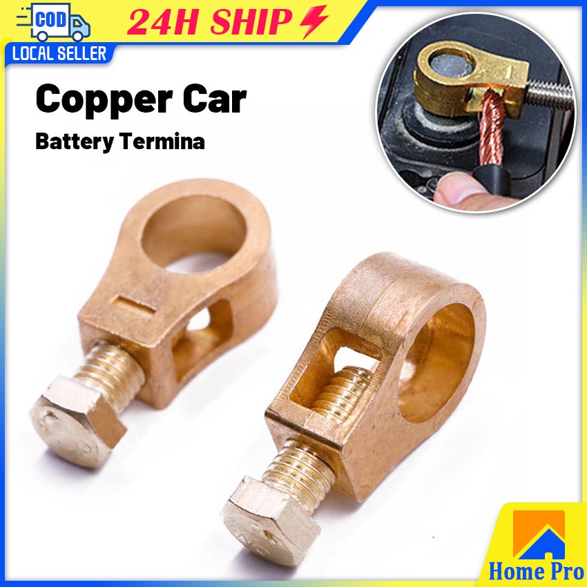 Copper/Alloy Car Battery Terminal Clips Wire Cable Clamp Top Quick Post ...
