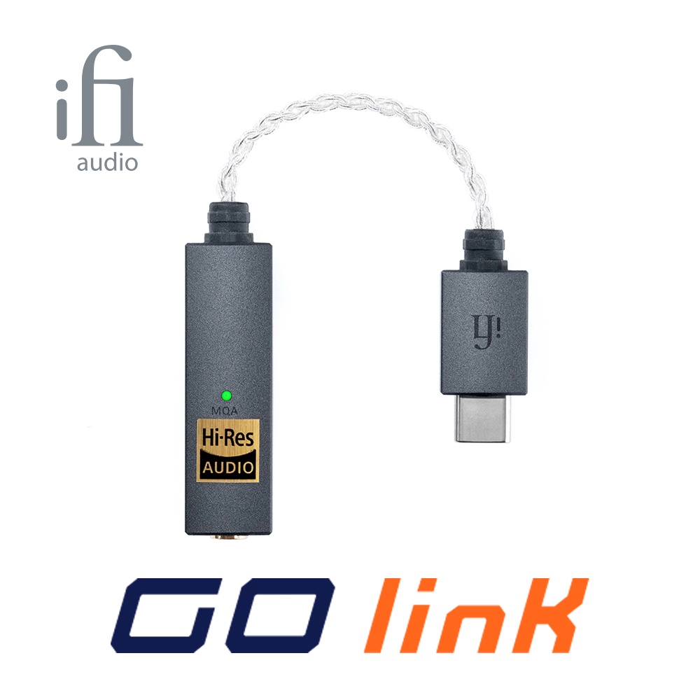 iFi GO link Portable USB Balanced DAC Headphone Amplifier Dongle ...