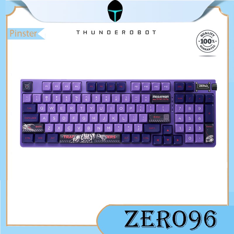 THUNDEROBOT ZERO96 Megatron Co-Branded Mechanical Keyboard Three-Mode ...