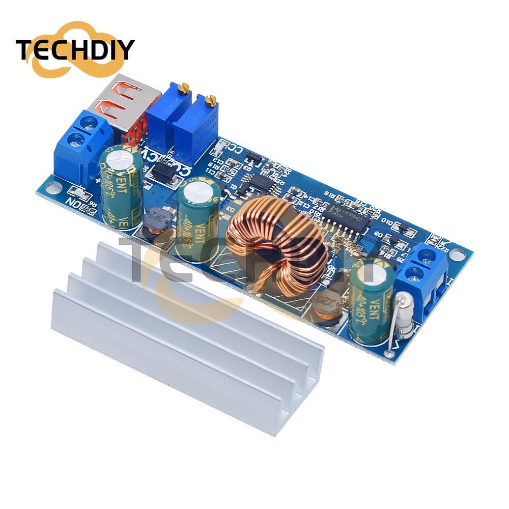 DC DC Step Up Boost Converter 2-24v to 3-30v 4A 80w CC CV Power Module ...