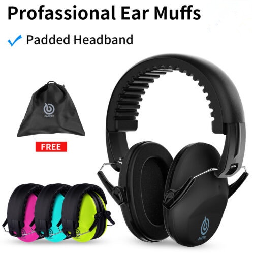 Wenzi 2 Packs EAREST Protector Ear Muffs Noise Reduction Hearing ...