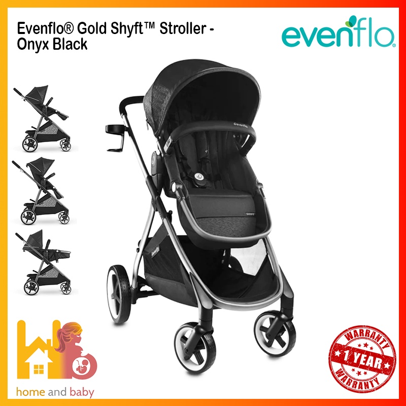 Evenflo® Gold Shyft™ Stroller - Onyx Black | Shopee Philippines