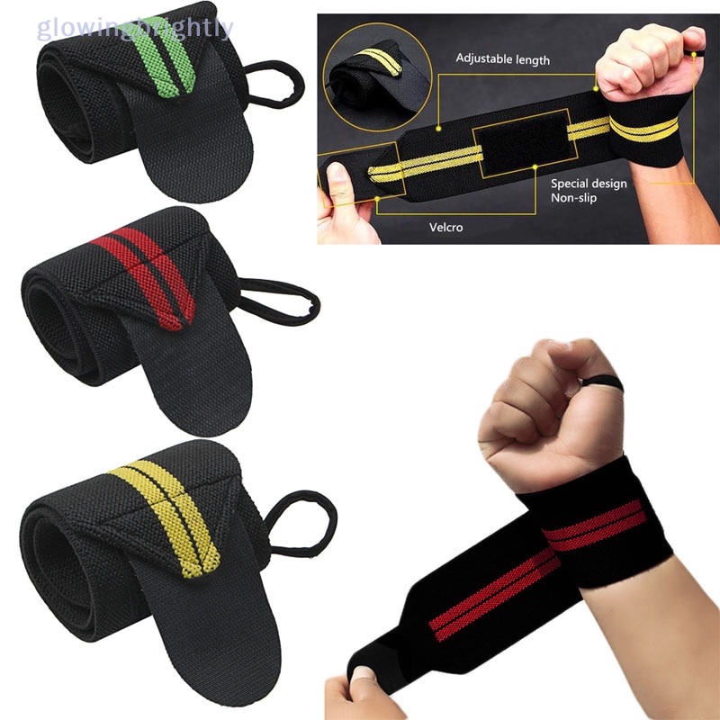 GLPH 1 Piece Weight Lifg Strap Fitness Gym Sport Wrist Wrap Hand ...