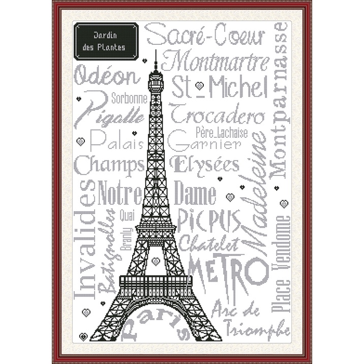 Joy Sunday Stamped Cross Stitch Ktis DMC Threads Chinese DIY Needlework ...