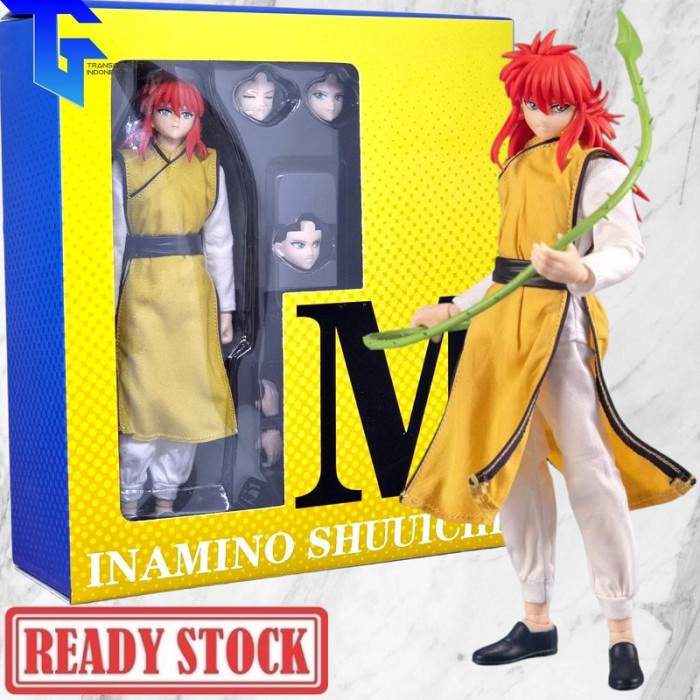 Dasin Model YuYu Hakusho - Kurama Dark Tournament 1/10 Action Figure ...
