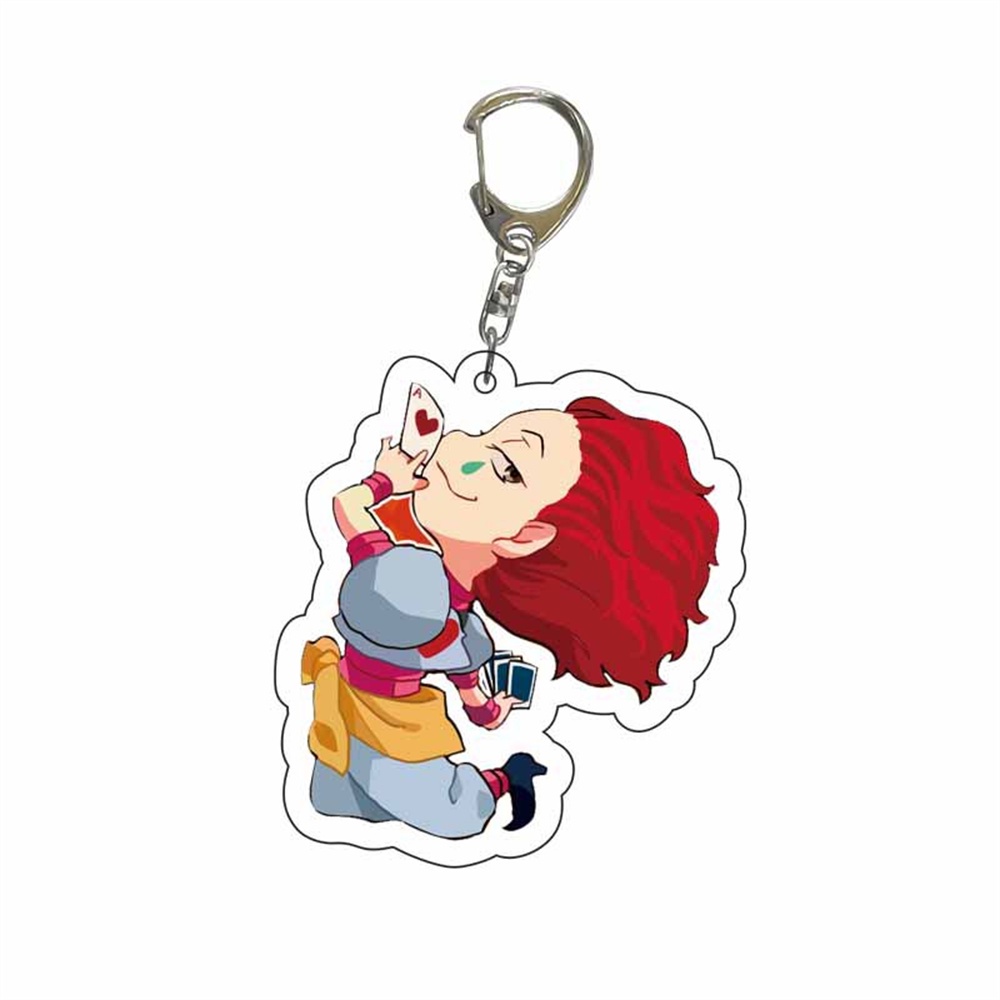Anime Hunter x Hunter Hisoka Kurapika Killua Zoldyck Key Chain Pendant ...