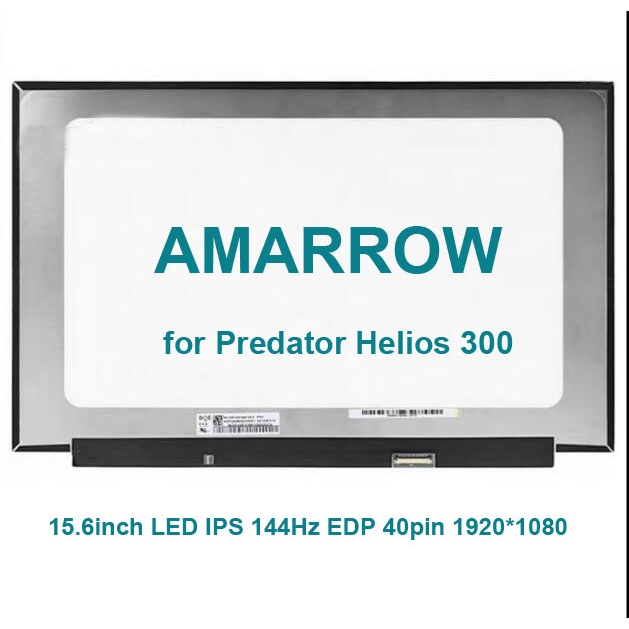 Laptop LCD Screen for Acer Predator Helios 300 PH315-52 PH315-52-766X ...