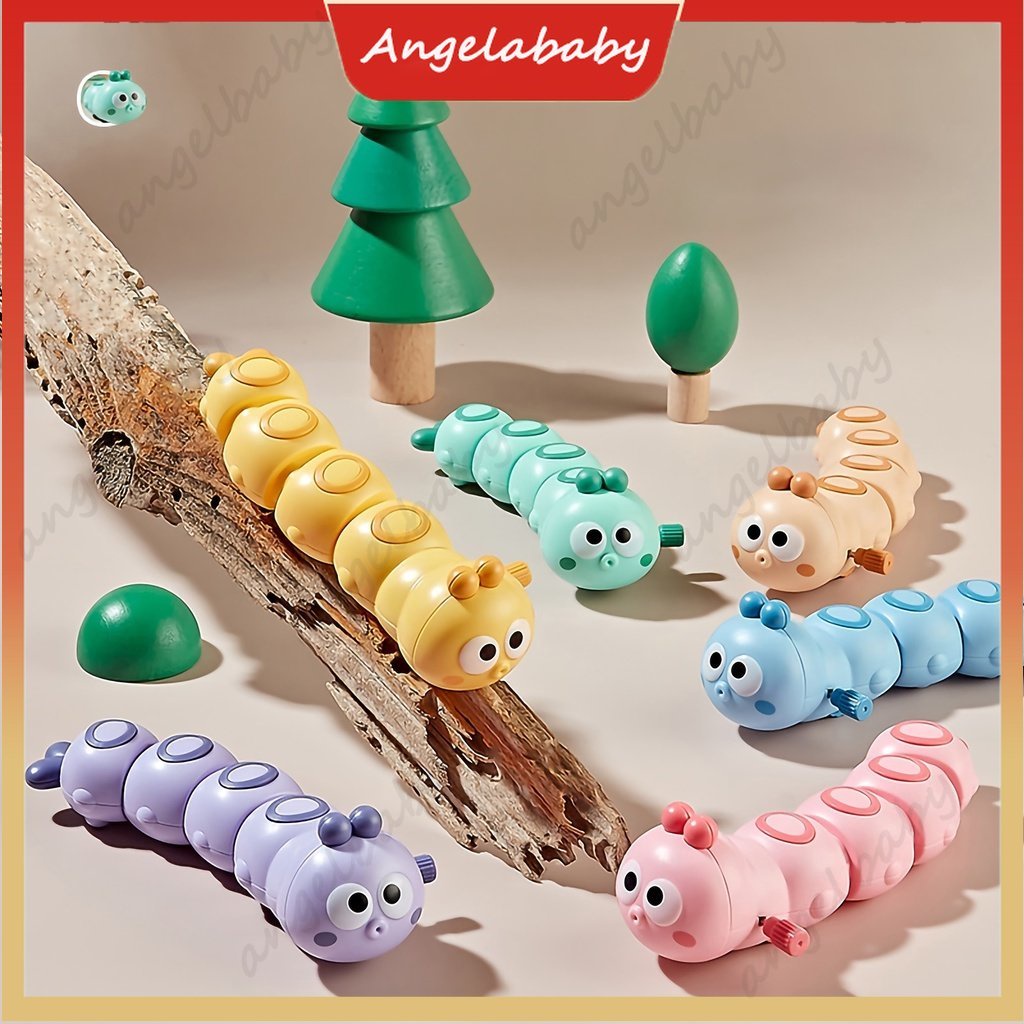Clockwork Caterpillar Can Move And Run Children's Small Animal Toys ...