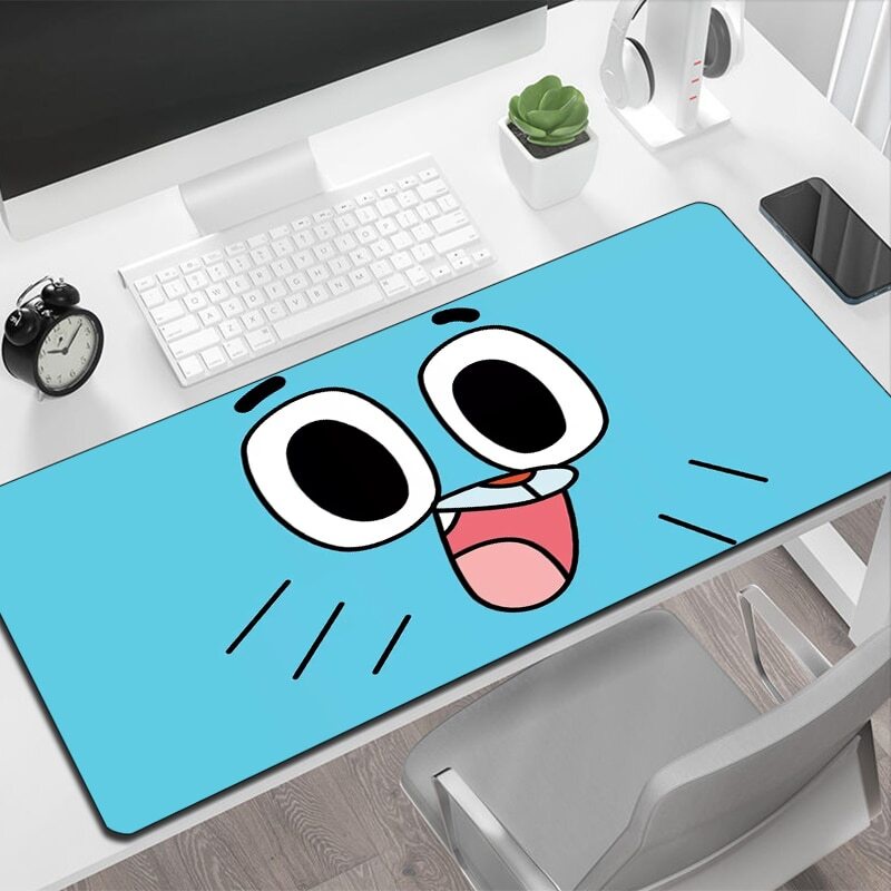 Amazing World of Gumball Keyboard Mat Cute Mouse Pad Gaming Pc ...