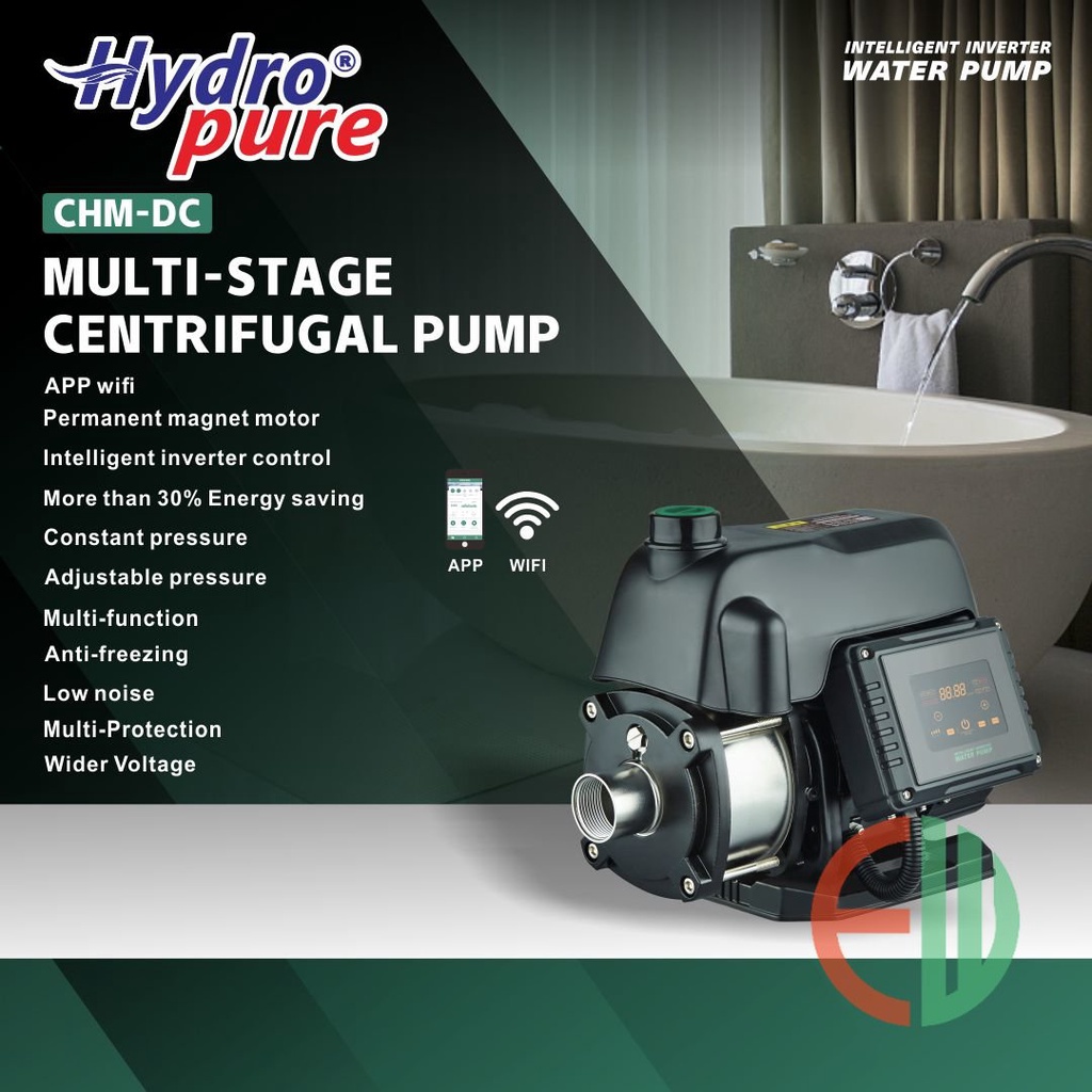 Hydropure Intelligent Inverter Pump 1HP& 2HP APP Cloud Platform ...