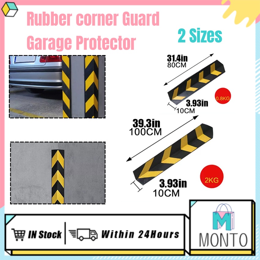 0.8/1m Parking Rubber Corner Guard Heavy Duty Rubber Corner Guard ...