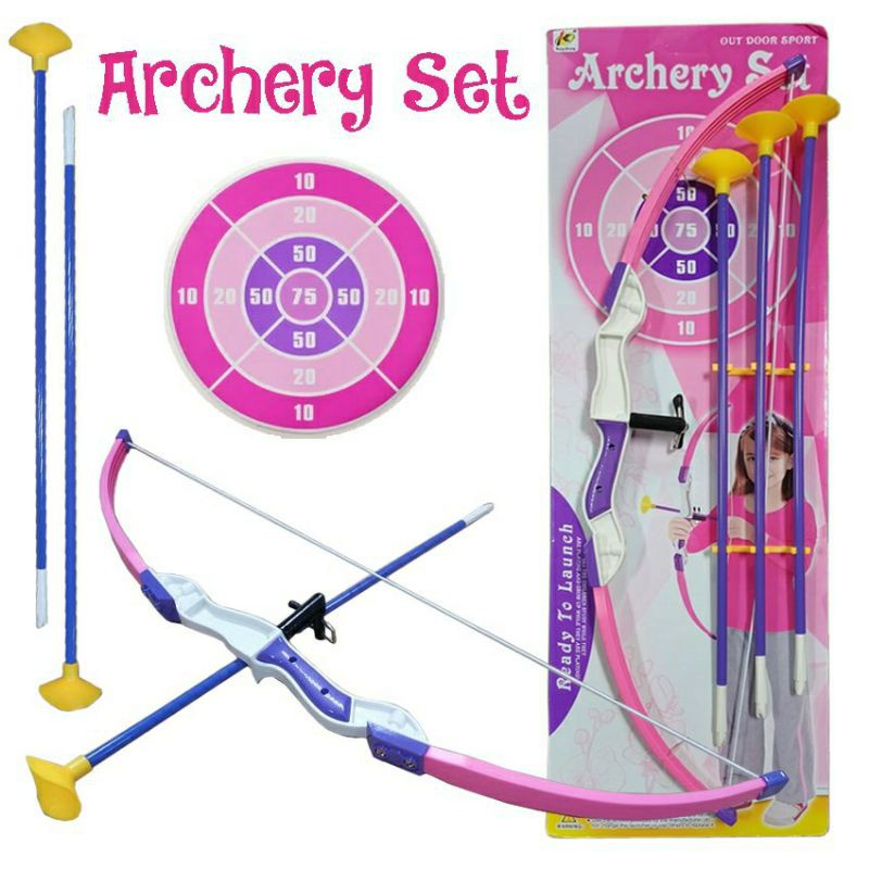Kids Archery Set for Girls Children Outdoor Sport Toy Girl Archery Toy ...