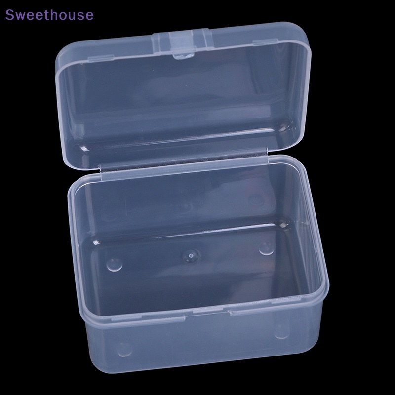 Sweethouse 8.2*6.2*4.7cm Packaging Box Chip Box Storage Transparent ...