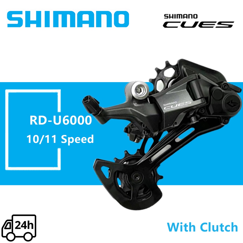 Shimano Cues U6000 1X10 Speed Groupset U6000-10R Right Shifter Lever RD-U6000 MTB Bike Parts ...