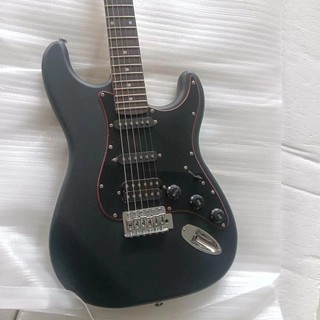 Fender Matte Black Stratocaster SSH Guitar Solid Body Mahogany ...