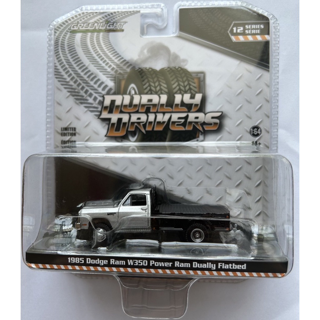 Greenlight 1/64 Dually Drivers Series 12-1985 Dodge Ram W350 Power ...