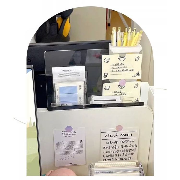 Deskside Note Board Work Position Handy Tool Desktop Memo Prompt Board ...