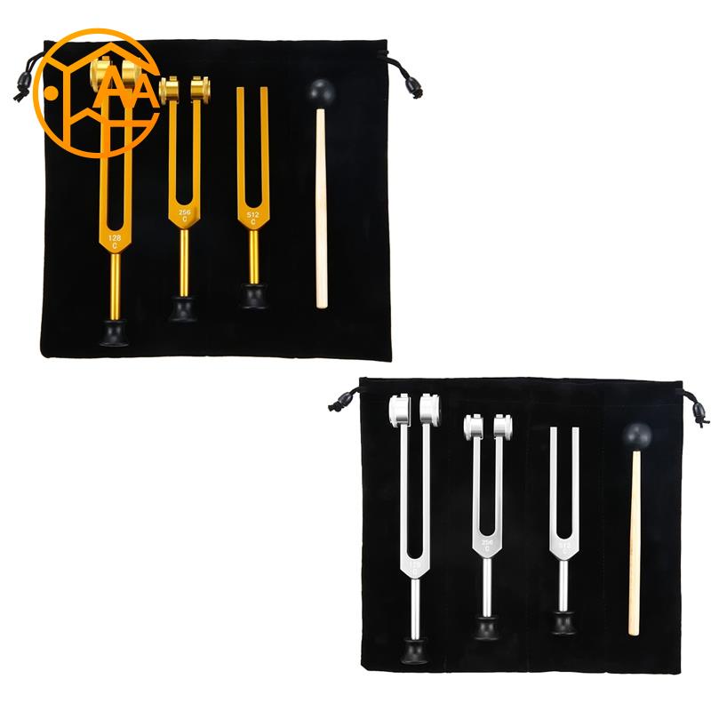3pack Tuning Fork Set Chakra Tuning Forks 128hz 256hz 512hz Tuning