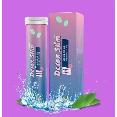 Detox Slim Slimming Juice drink Effervescent Tablet Weight Loss Detox ...